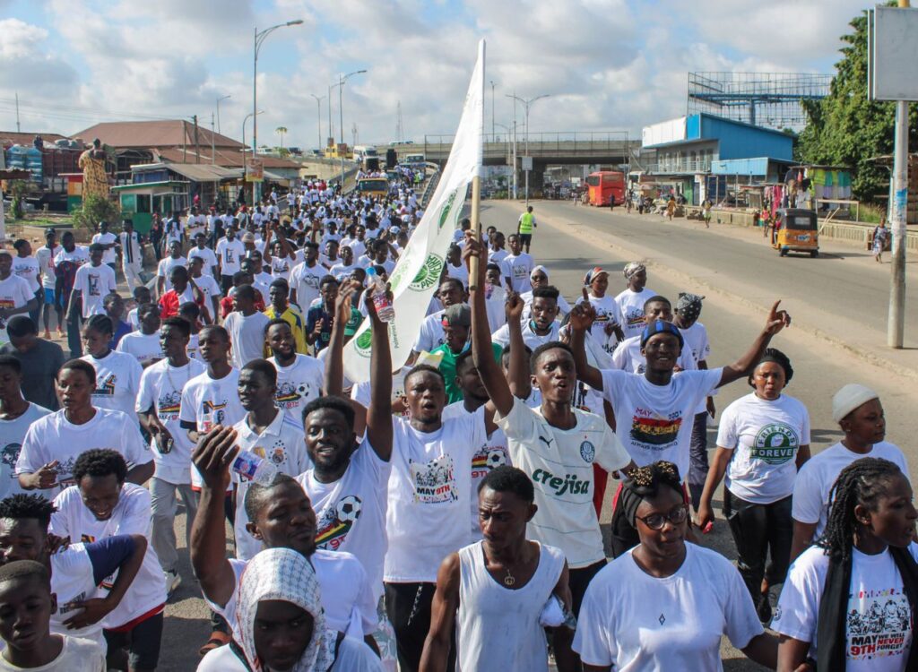 MAY 9 DISASTER PHOTOS: Walk underway in Kumasi » Max TV
