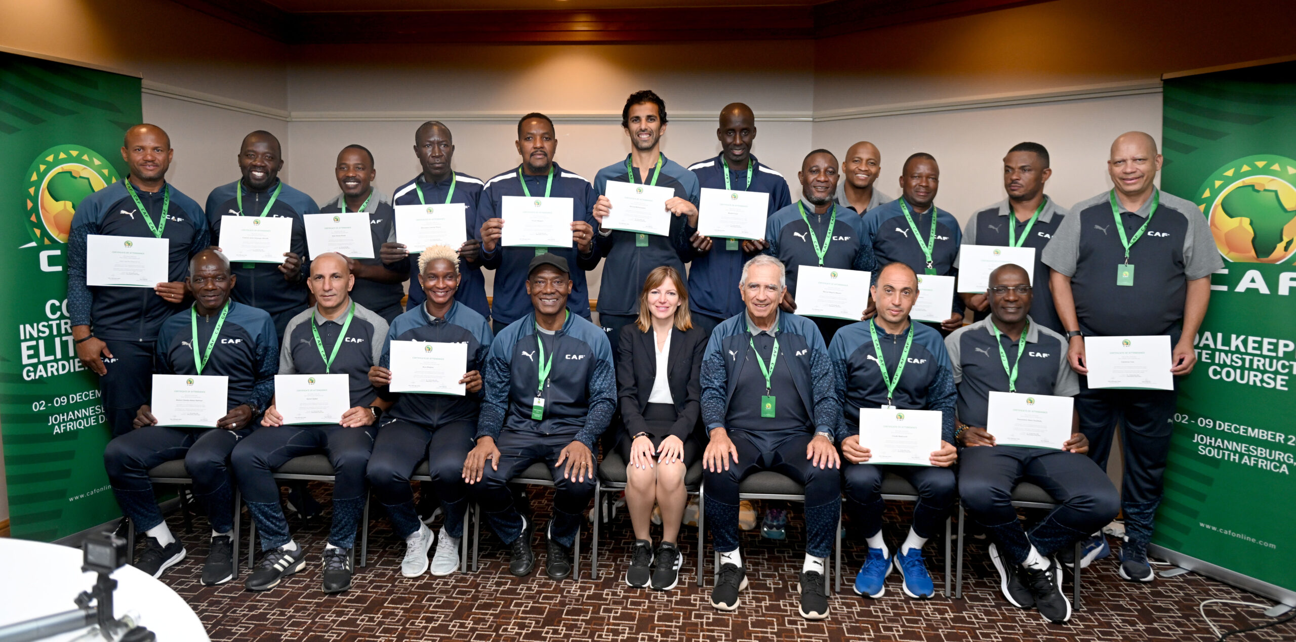 CAF Goalkeeping Elite Instructors Course successfully held in Joha