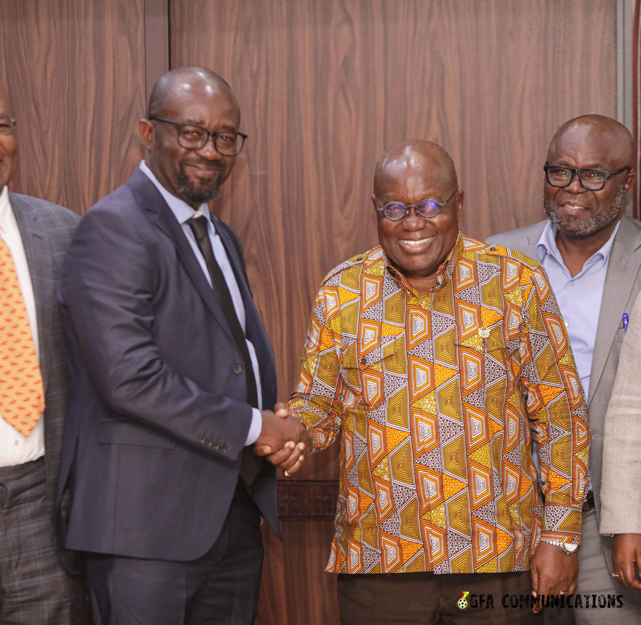 IMAGES : GFA Exco visits President Akufo Addo » Max TV