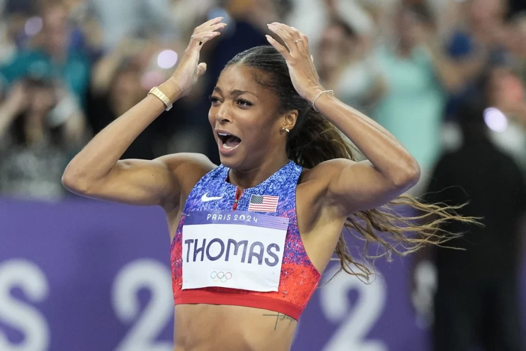 VIDEO: #PARIS2024-Thomas wins gold in Women’s 200 Metres » Max TV