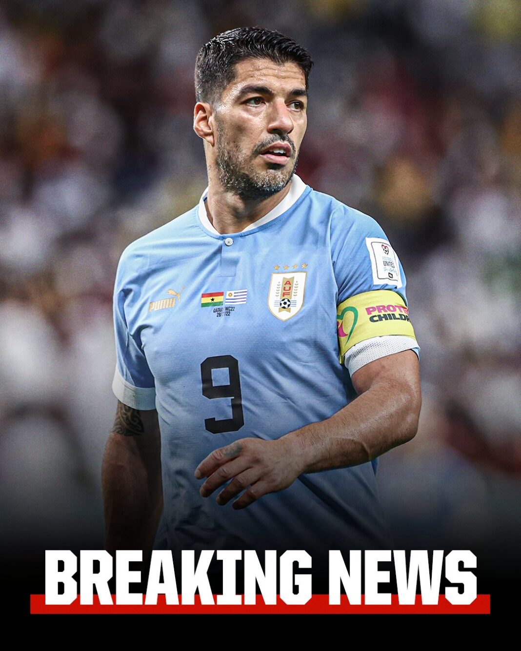 Suarez Announces Retirement From International Football