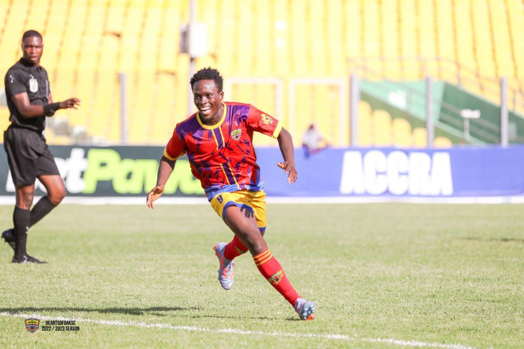 GPL WRAP: Hearts' Issah Seals Late Win; Gold Stars Draw with