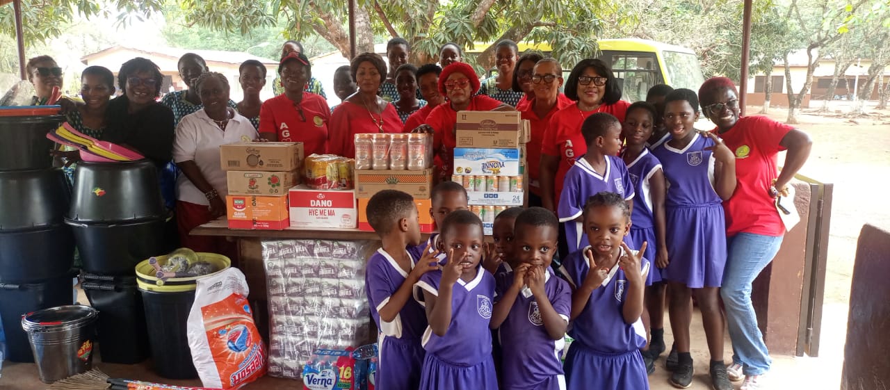AGOSA showers love on Christ Faith Foster Home