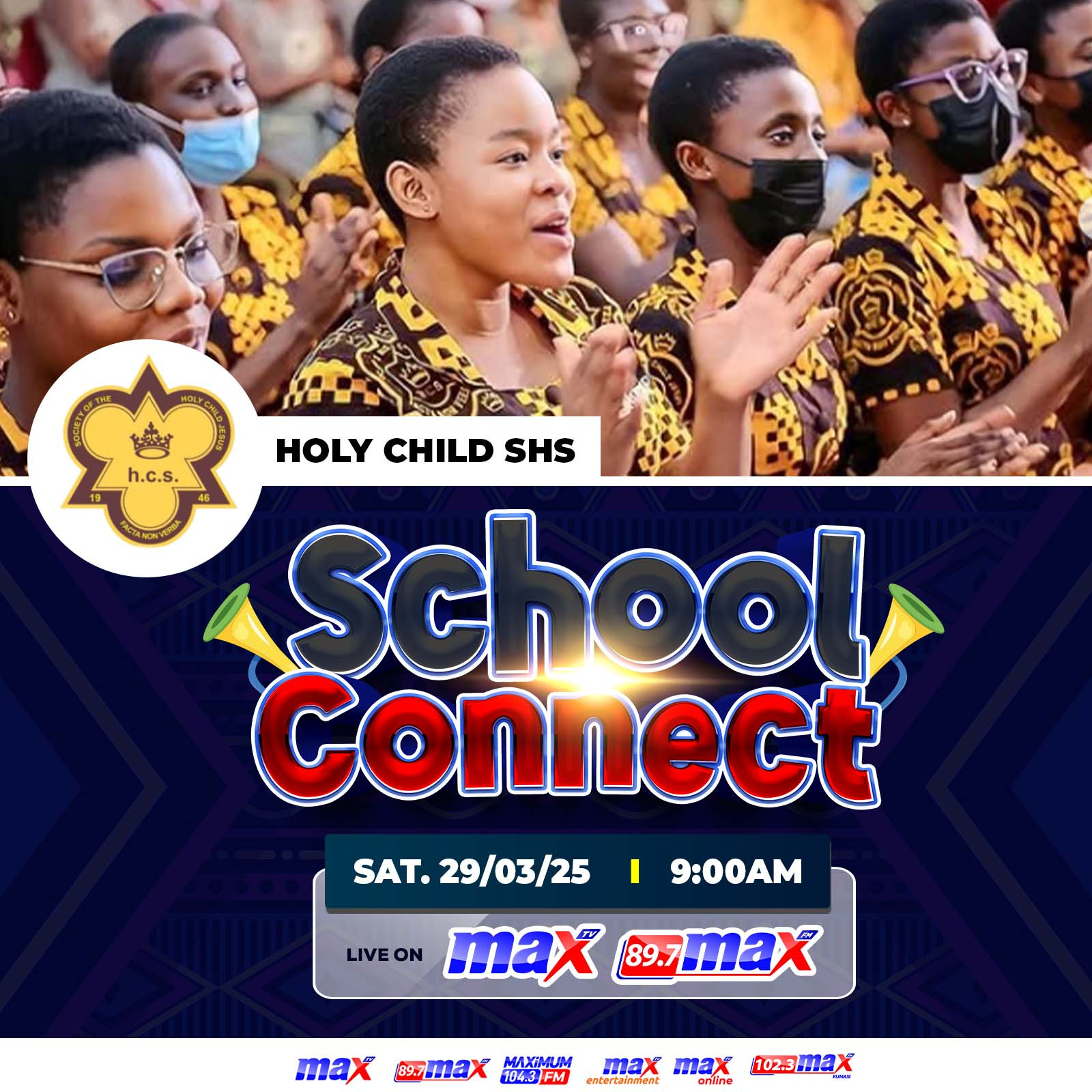 SCHOOL-CONNECT: Holy Child SHS takes center stage this Saturday » Max TV