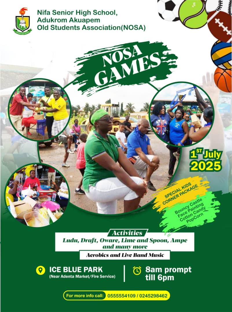 NOSA Games 2025: Nifa SHS Old Students Gear Up for Fun