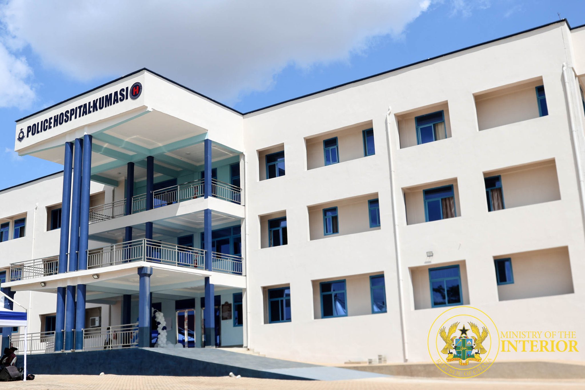 Ghana Police Service commissions new hospital in Kumasi