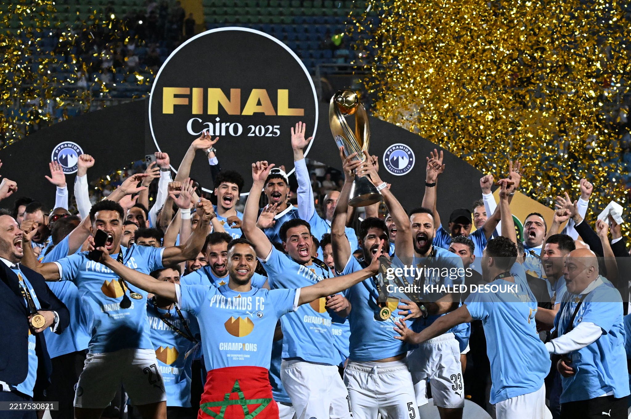 Pyramids FC beat Sundowns to win first CAF CL title