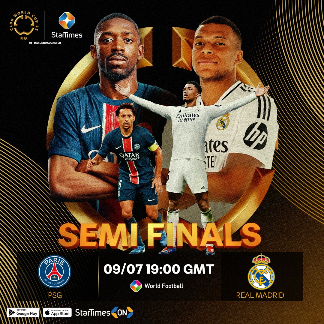 #FIFACLUBWORLDCUP: PSG vs Real Madrid Live on ADEPA
