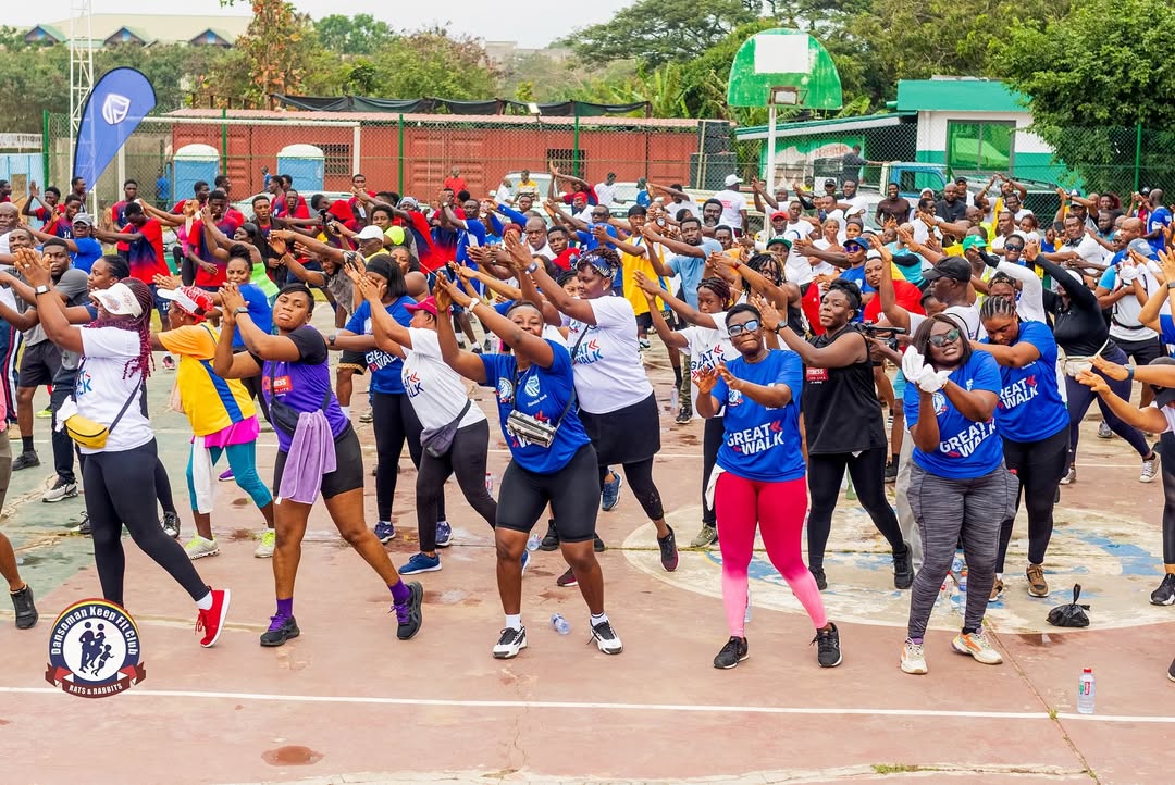 Dansoman Keep Fit Club Embark on Annual 'Great Walk' » Max TV