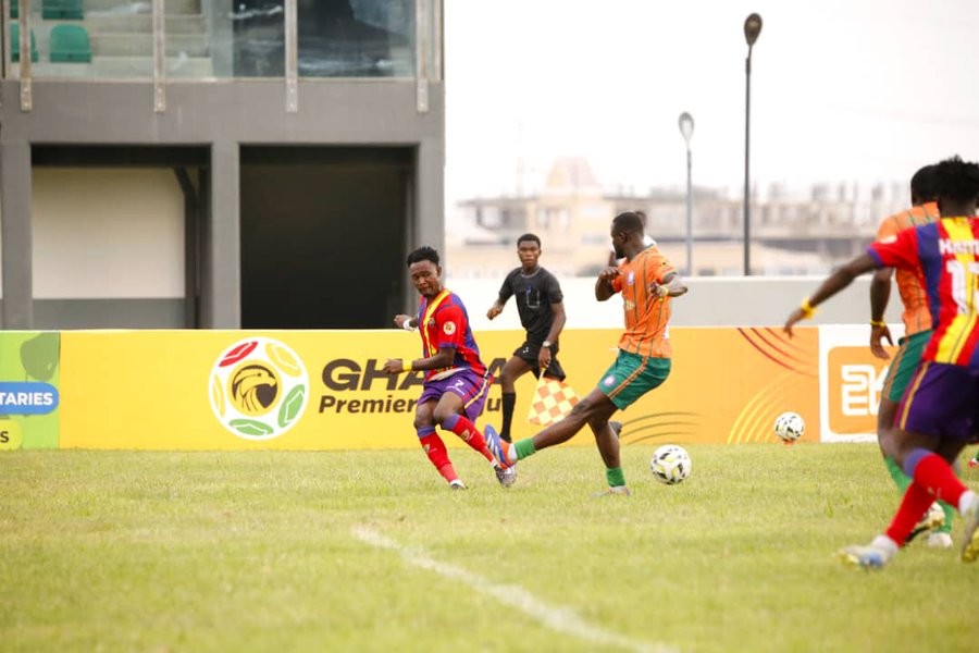 Mawuli Wayo Goal Moves Hearts Above Kotoko